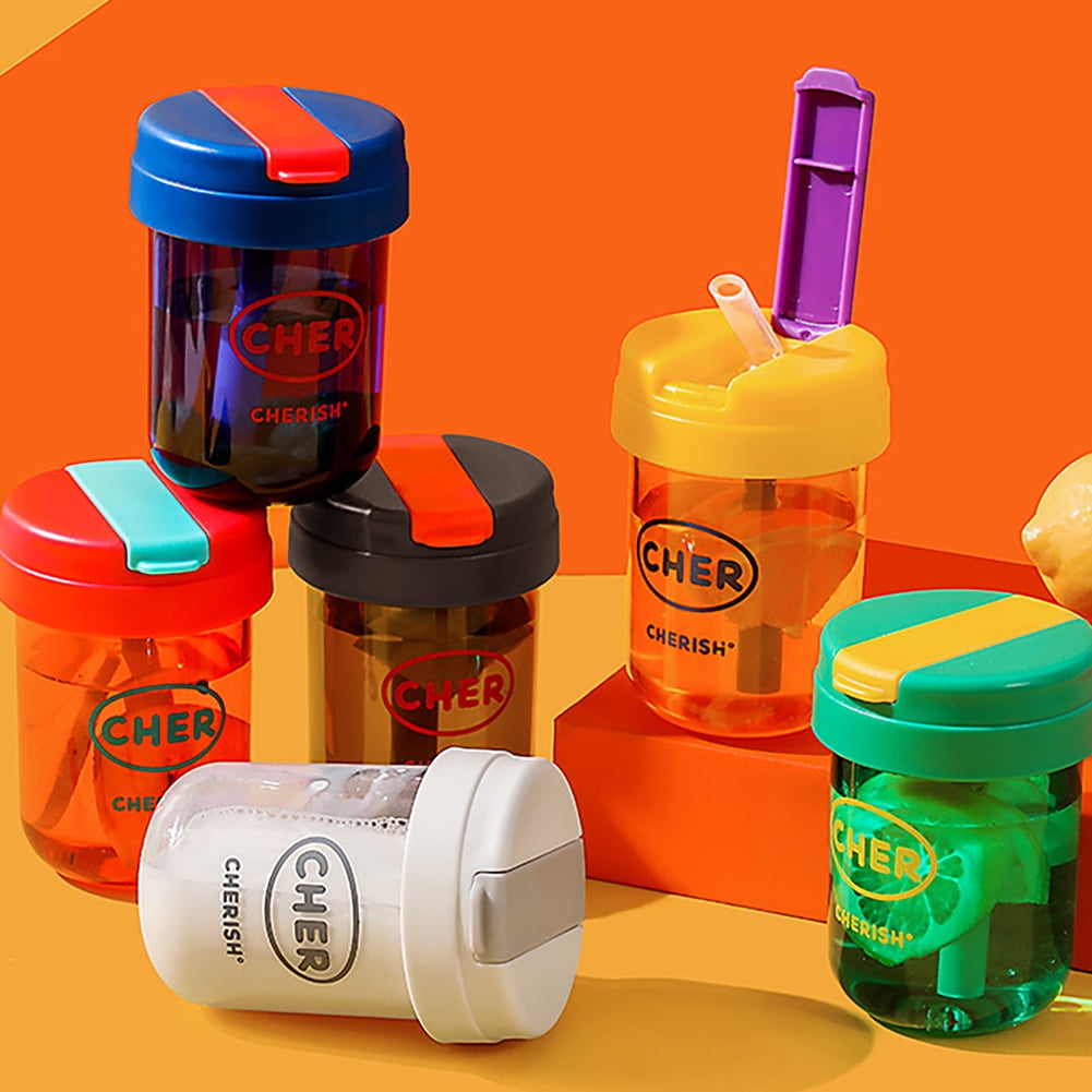 Kids & Toddler Cups | Food Grade Straw Cup 10.5 oz with Lid | Smoothie ...