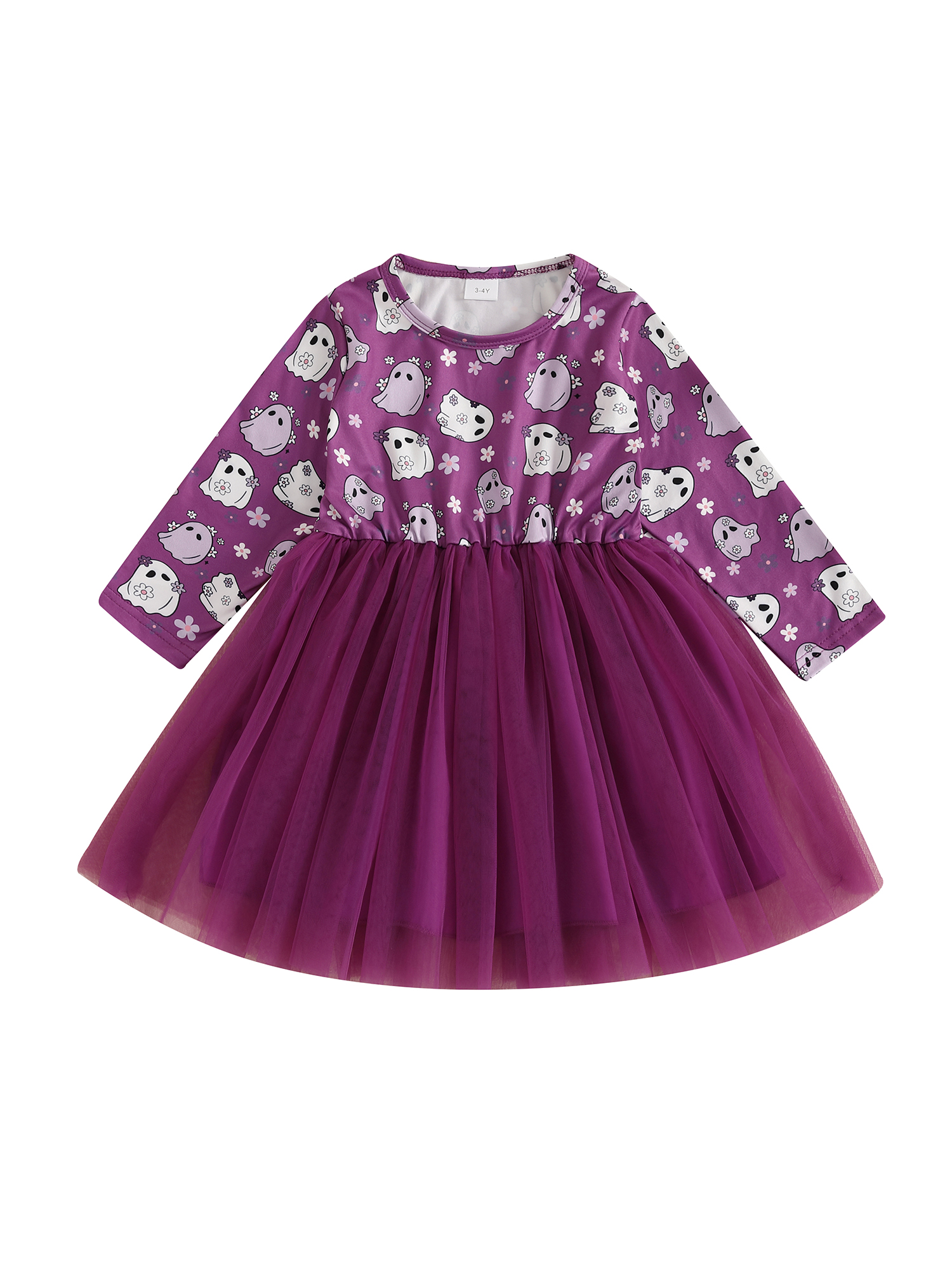 Kids Toddler Girls Halloween Dress, 12 18 24 Months 2T 3T 4T 5T Long ...