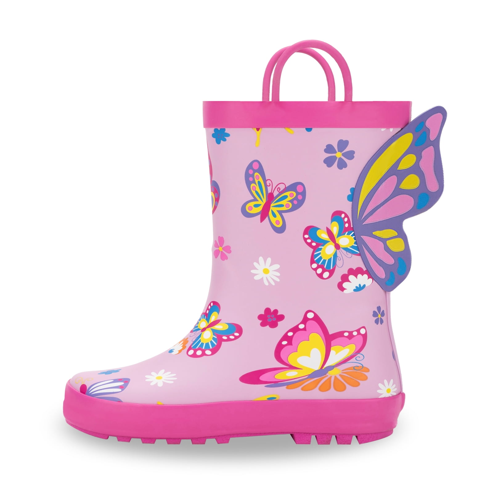 Kids Toddler Rubber Rain Boots For Boys Girls Waterproof Rainboots with ...