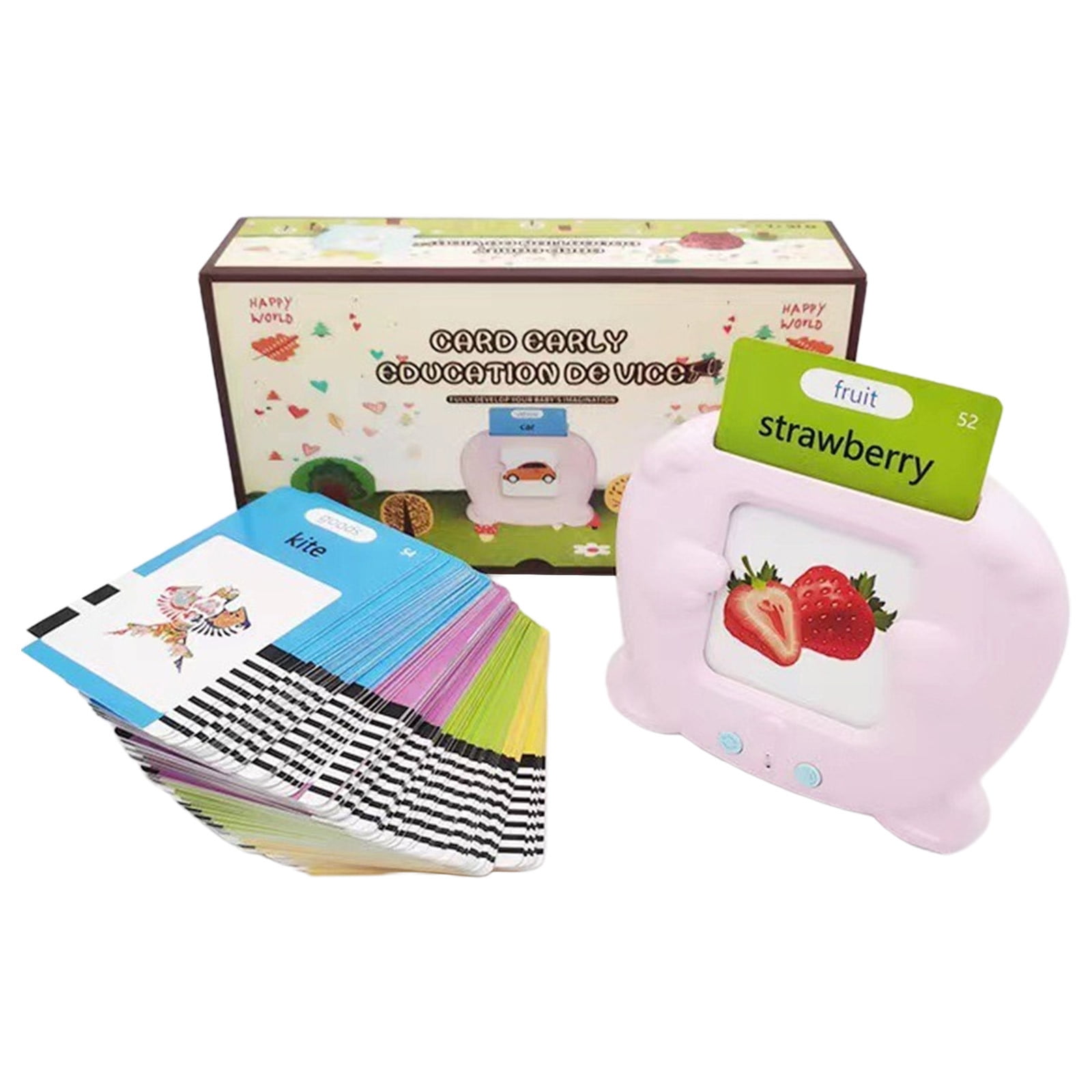 Kids Toddler Talking Flash Cards With 224 Sight Words, Sensory Toys For ...