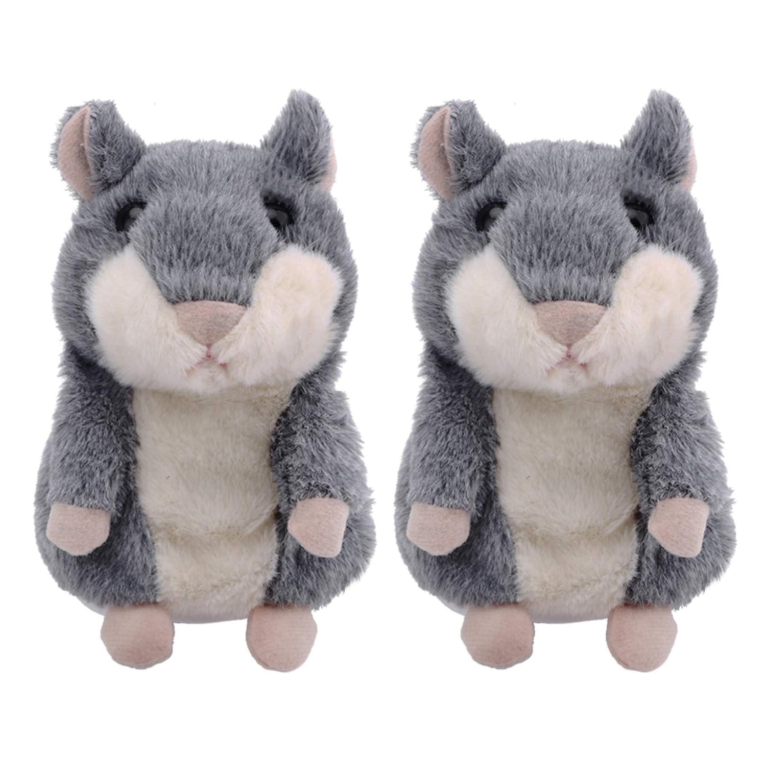 Kids Toddler Toys, 2 Pack Talking Hamster Repeats What You Say ...