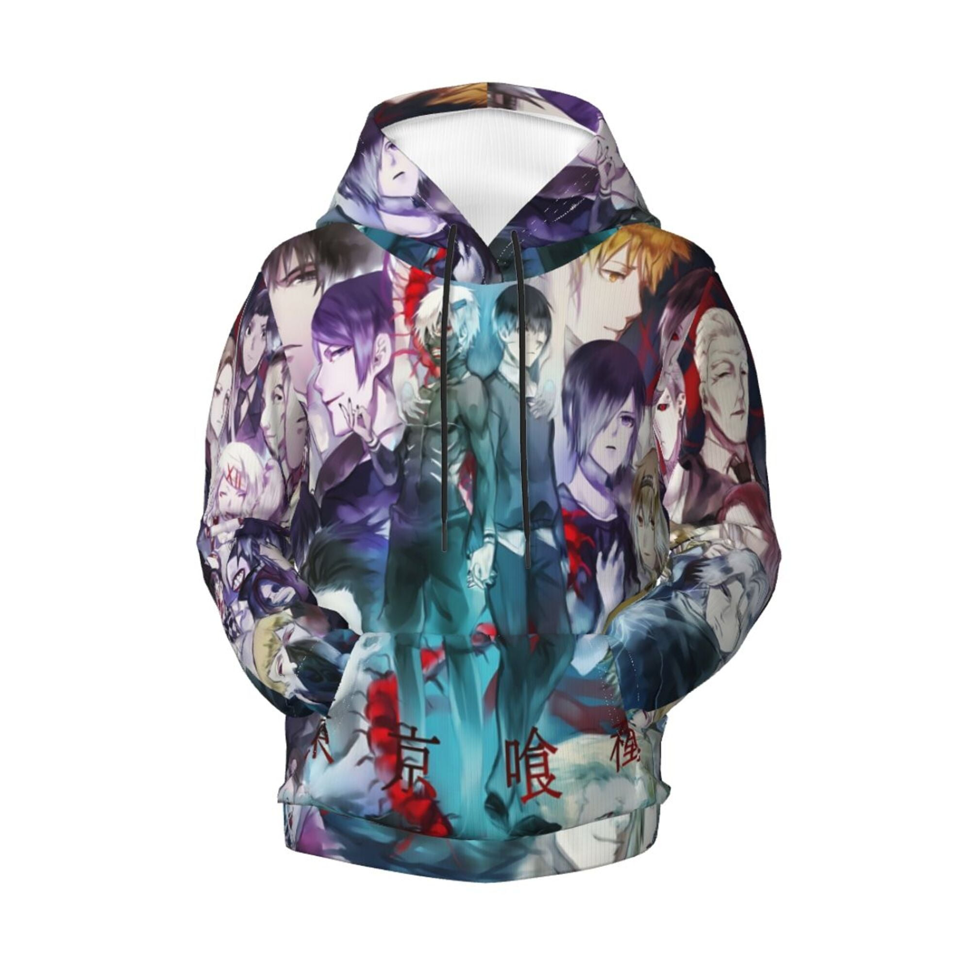 Kids Tokyo Ghoul Hoodie 3D Printed Fashion Novelty Pullover Sweatshirt ...