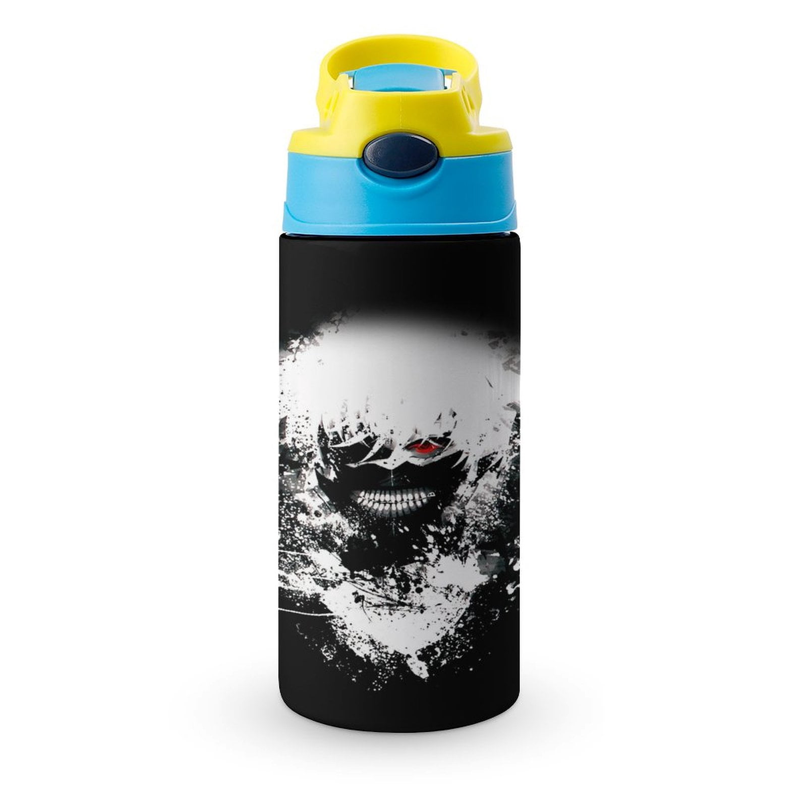 Kids Tokyo Ghoul Water Bottle with Straw Lid Vacuum Insulated Stainless ...