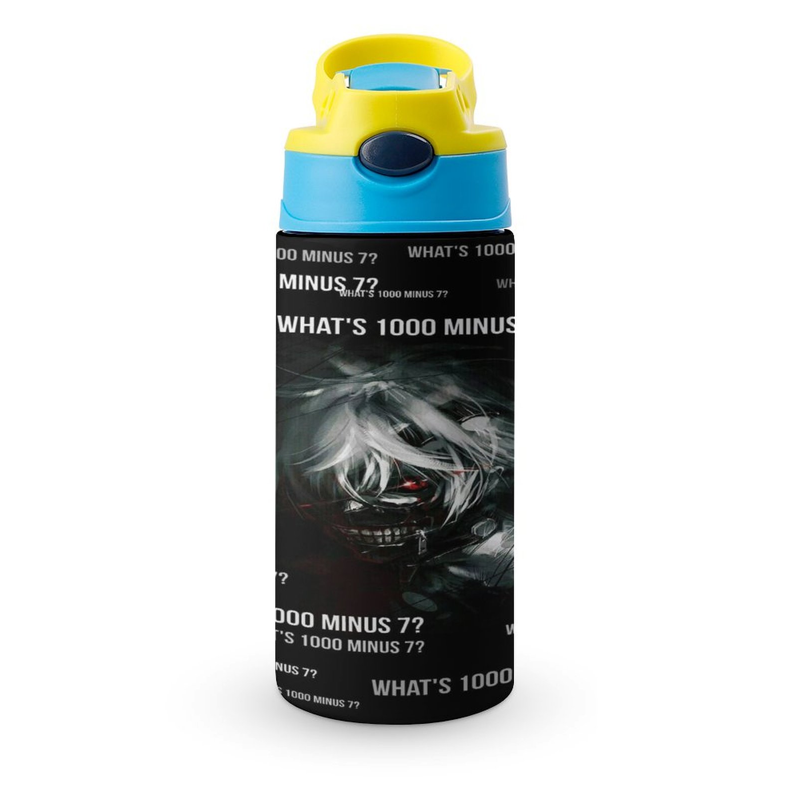 Kids Tokyo Ghoul Water Bottle with Straw Lid Vacuum Insulated Stainless ...