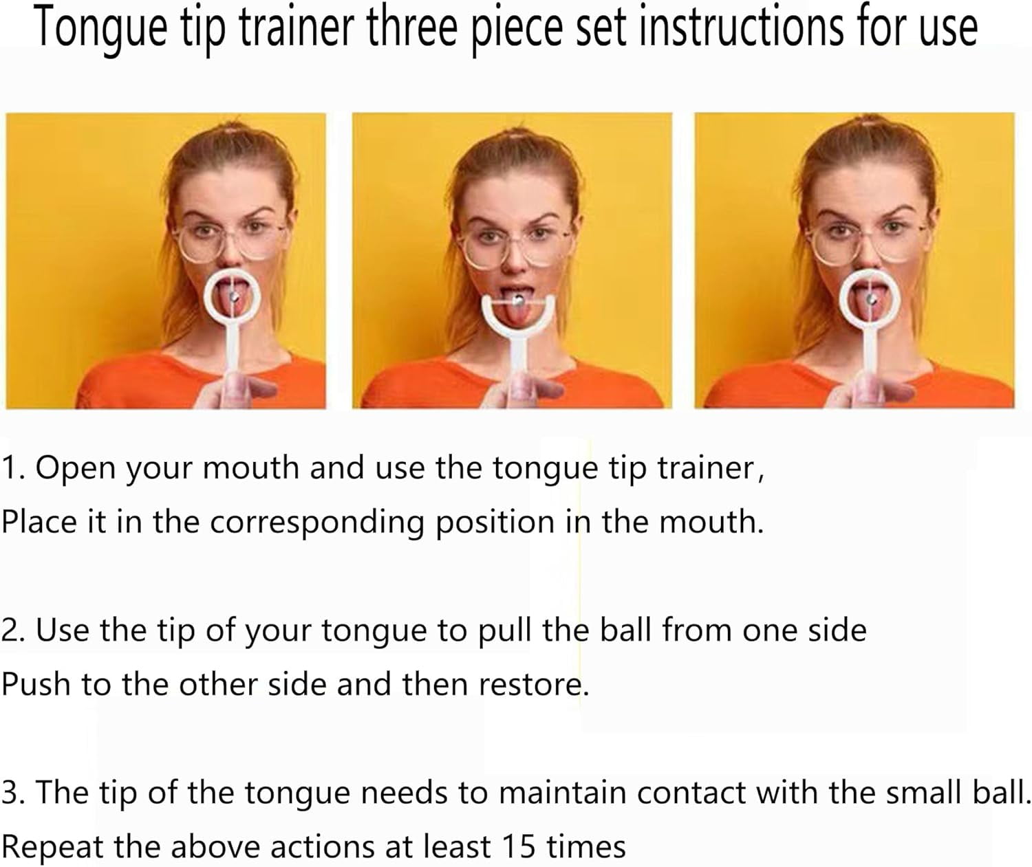 Kids Tongue Tip Lateralization Elevation Tools, Tongue Training Tool ...