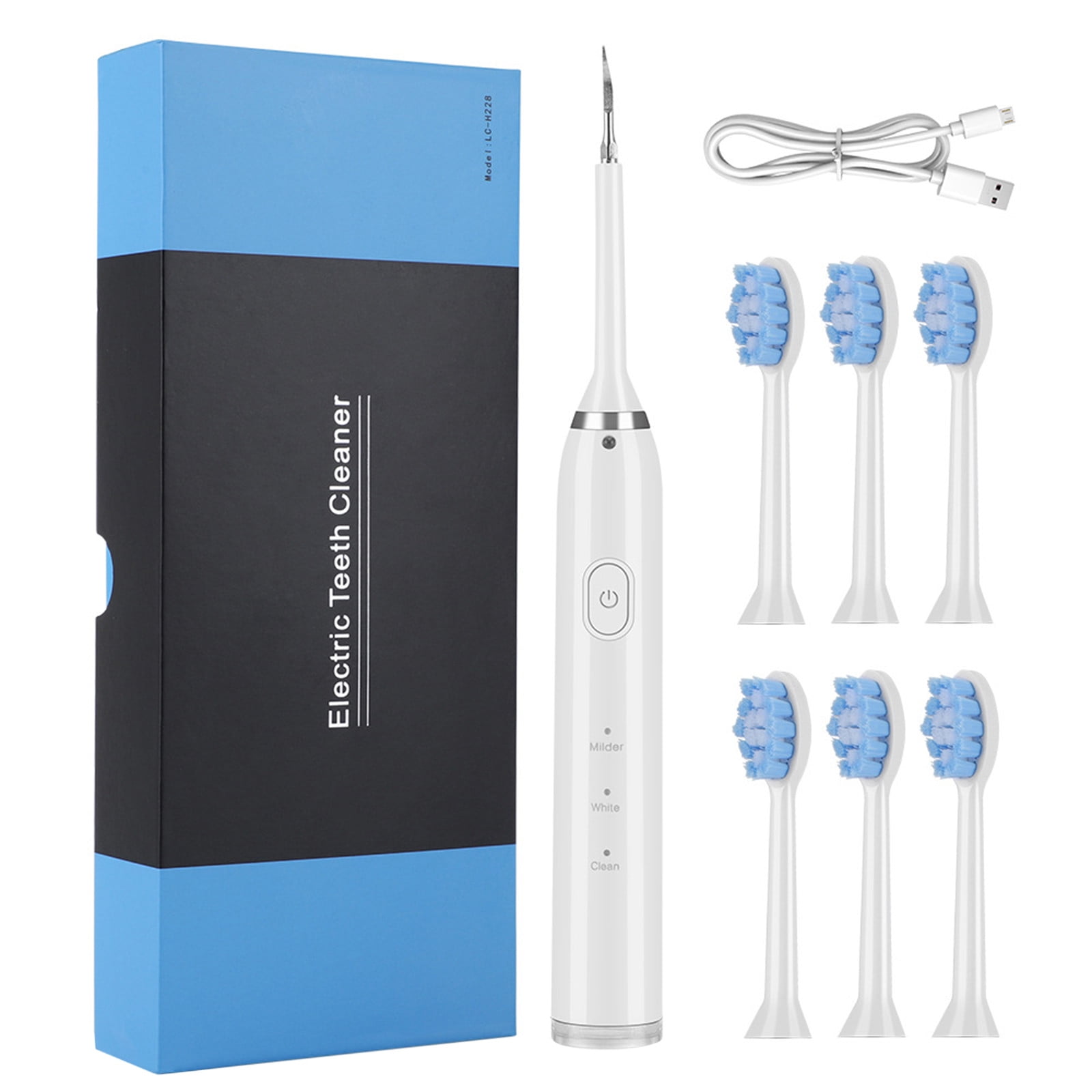 Kids Toothbrush Electric Girls Replacement Heads Travel Toothbrush ...