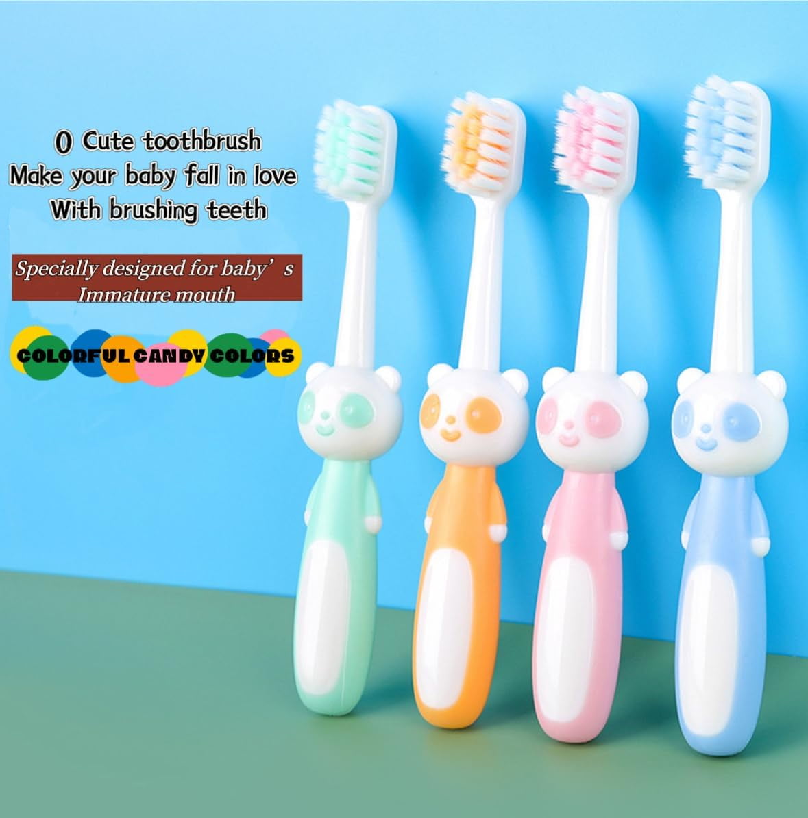 -Kids Toothbrushes 8 Pack,Soft Bristle Toothbrushes for Kids 3-12 Years ...