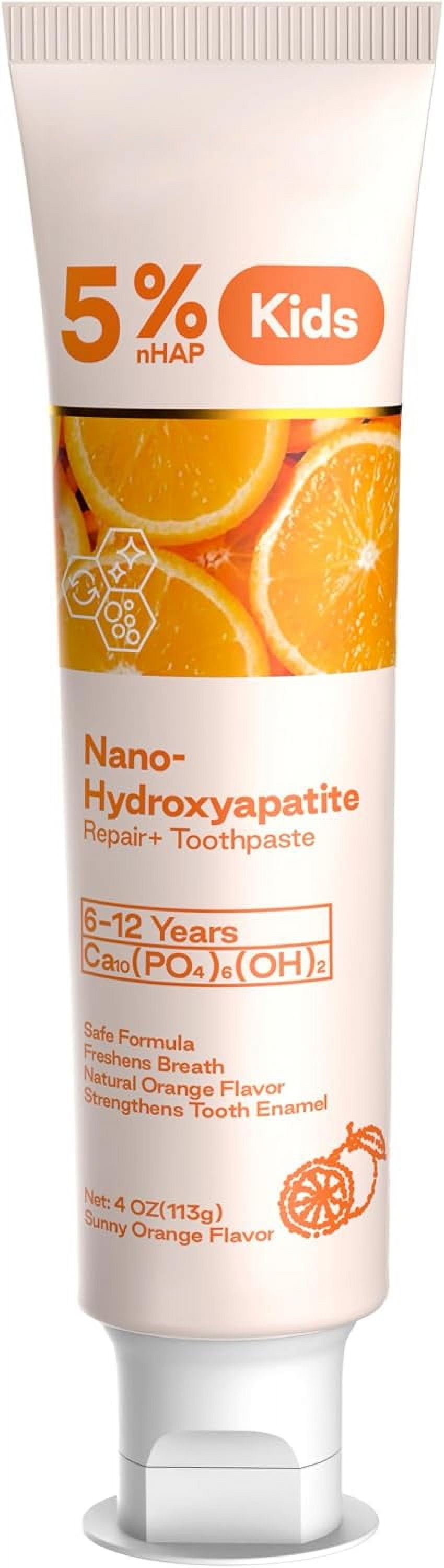 Kids Toothpaste - 5% Hydroxyapatite for Mineralization and ...