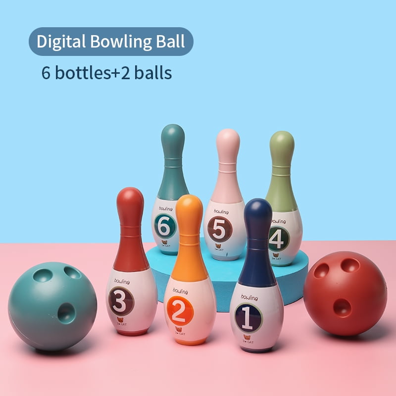 Kids Toy Bowling Indoor And Outdoor Fun Sports Game Parent-child ...