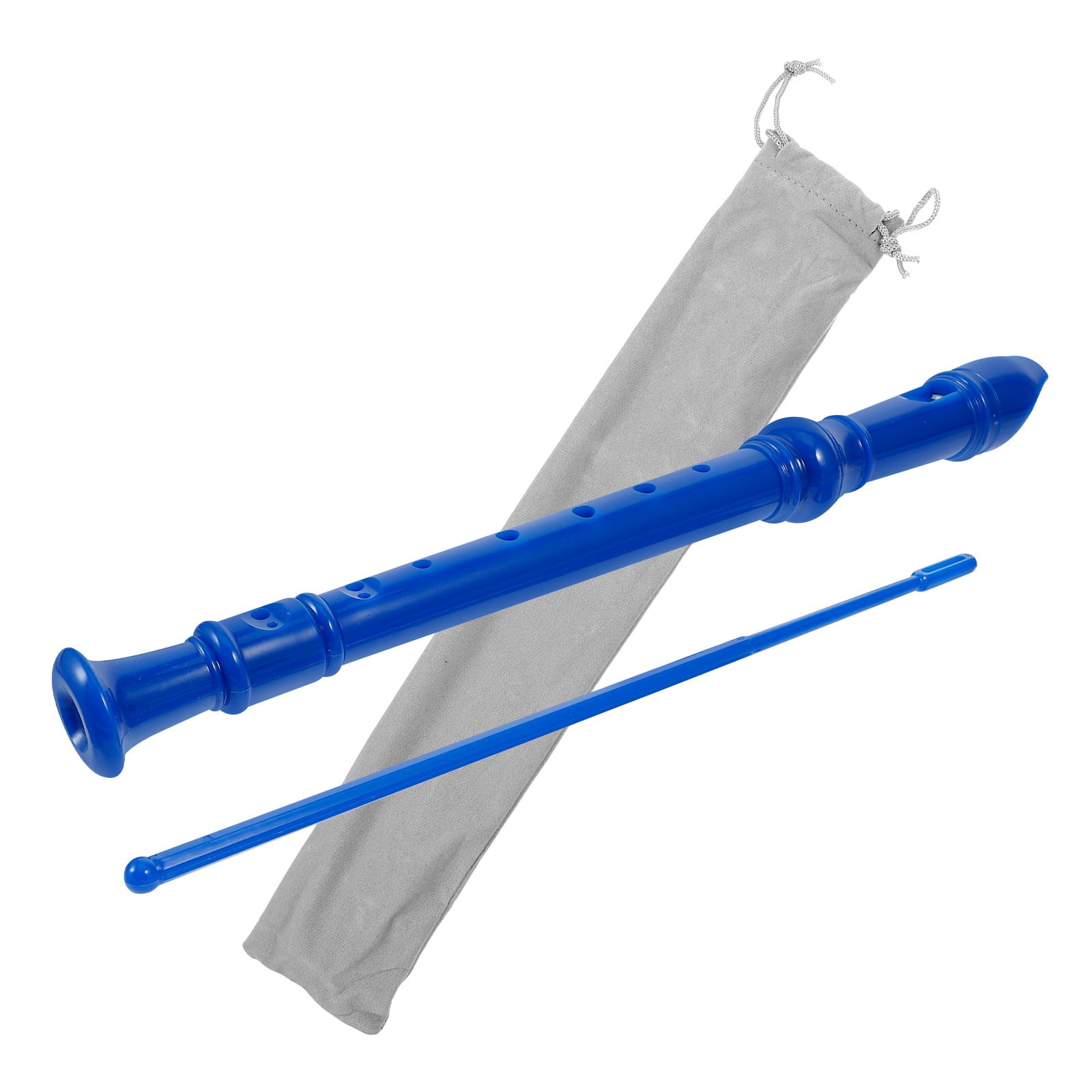 Homoyoyo 1Set Durable Blue Plastic 8 Hole Clarinet Instrument with ...