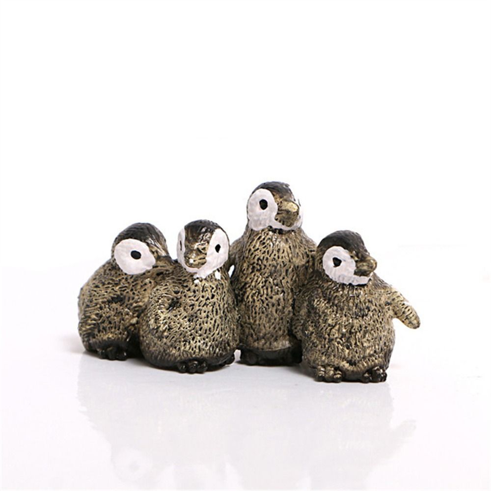 Kids Toy Collection Raccoon Lion Bear Tiger Miniature Figurines Animals ...