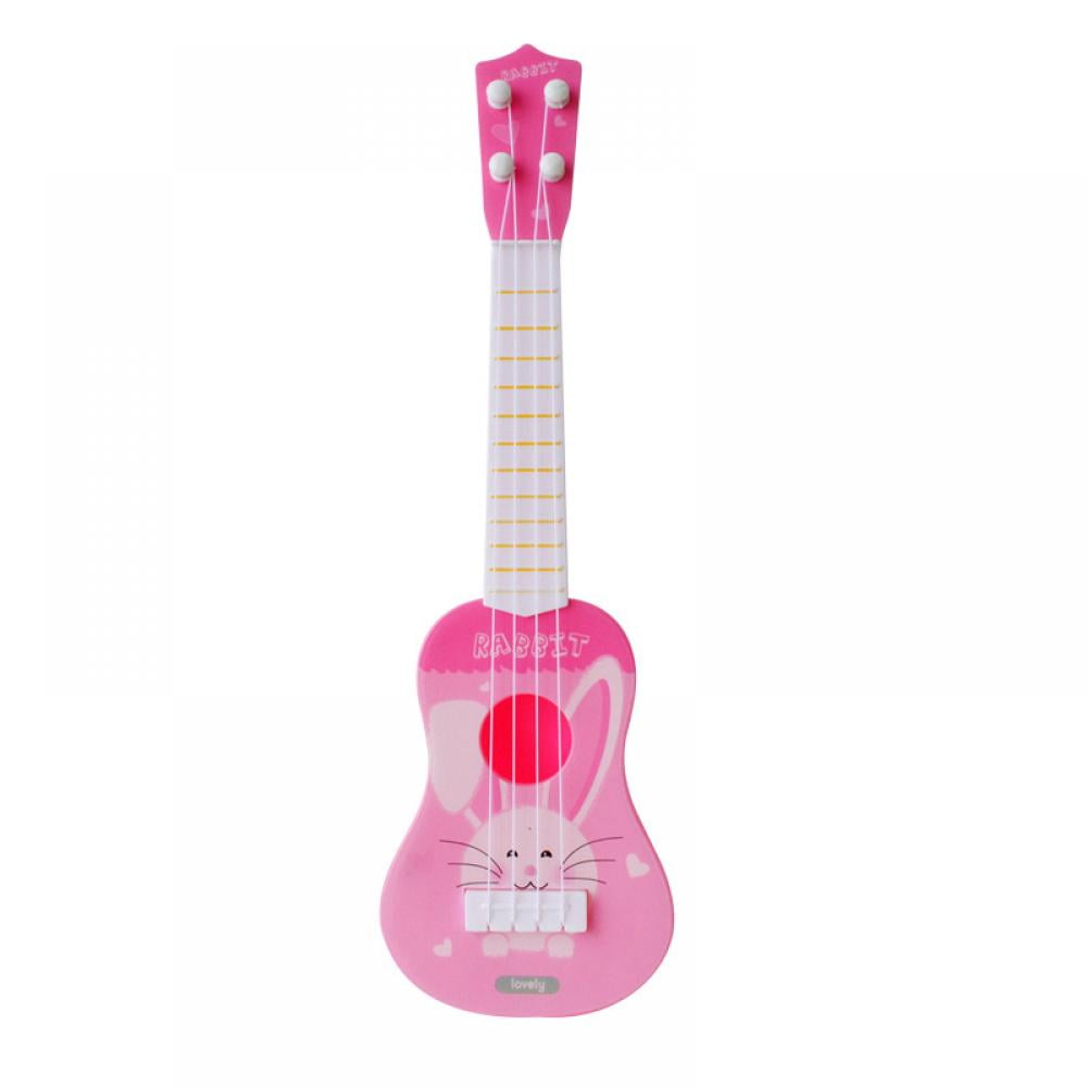 Kids Toy Guitar with 4 Strings Cartoon Animal Children Musical ...