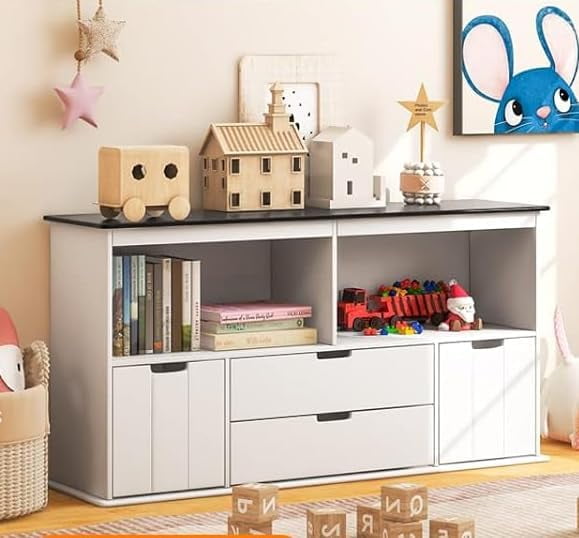 Kids Toy Organizers and Storage, Multifunctional Storage Cabinet Toy ...