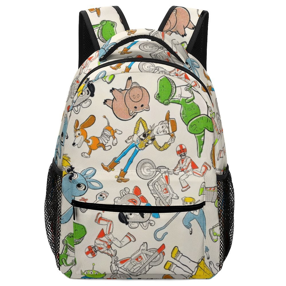 Toy Story Backpack with Safety Whistle Comfortable Book Bag Great for ...