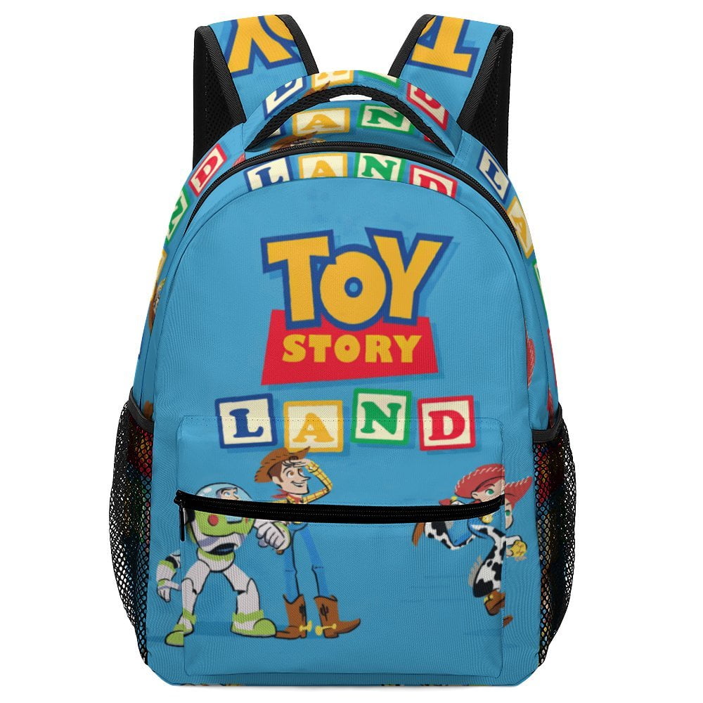 Kids Toy Story Backpack with Safety Whistle, Comfortable Cute Kids ...