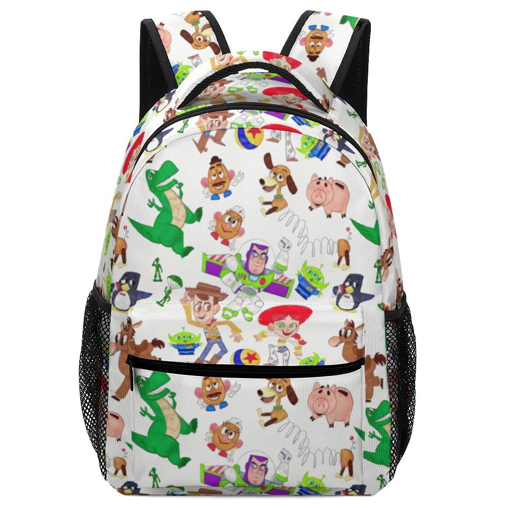 Toy Story Backpack with Safety Whistle Comfortable Book Bag Great for ...