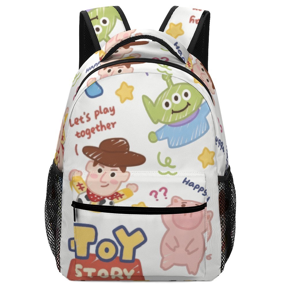 Toy Story Backpack with Safety Whistle Comfortable Book Bag Great for ...