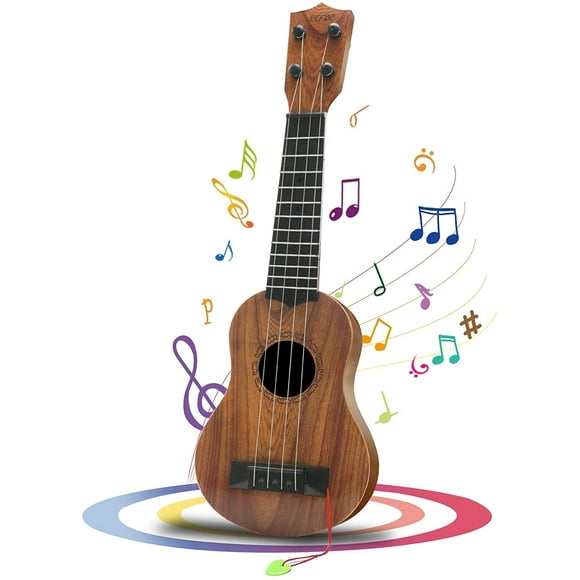 Kids Toy Ukulele, Kids Guitar Musical Toy,17 Inch 4 Steel Strings, with ...
