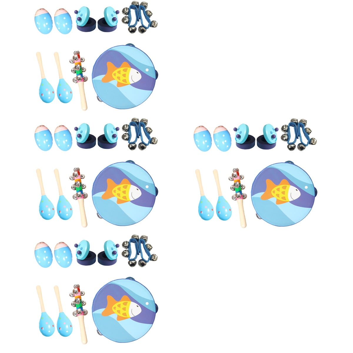 Kids Toys,4 Sets of Children'S Percussion Set Kids Educational Musical ...