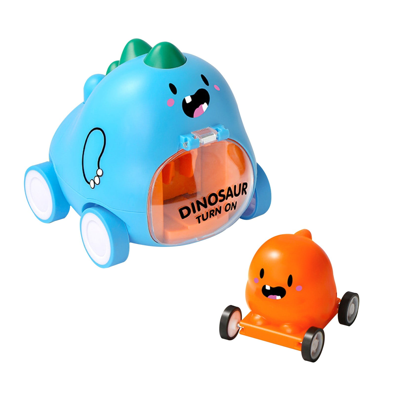 Kids Toys under $5 Fufafayo Push and Go Cars for Toddlers 1-3 Dinosaur ...