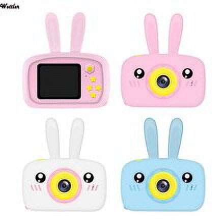 Kids Toys Camera Cute Rabbit Bear Cartoon Silicone Protective Case HD ...