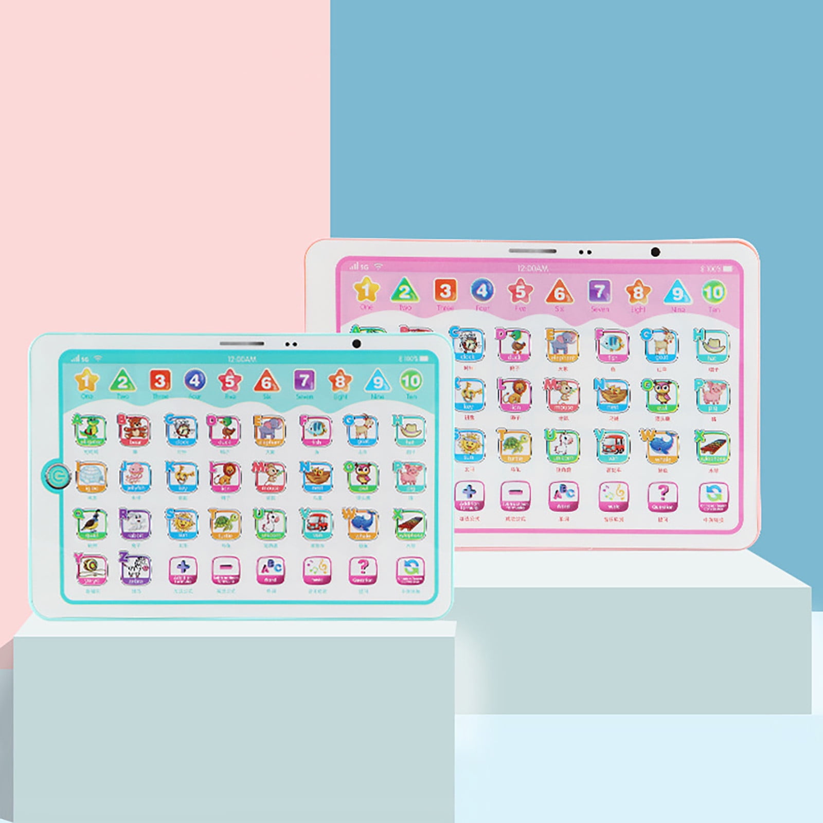 Kids Toys Clearance under $5! kkbbma Kids Tablet Toddler Learning Pad ...