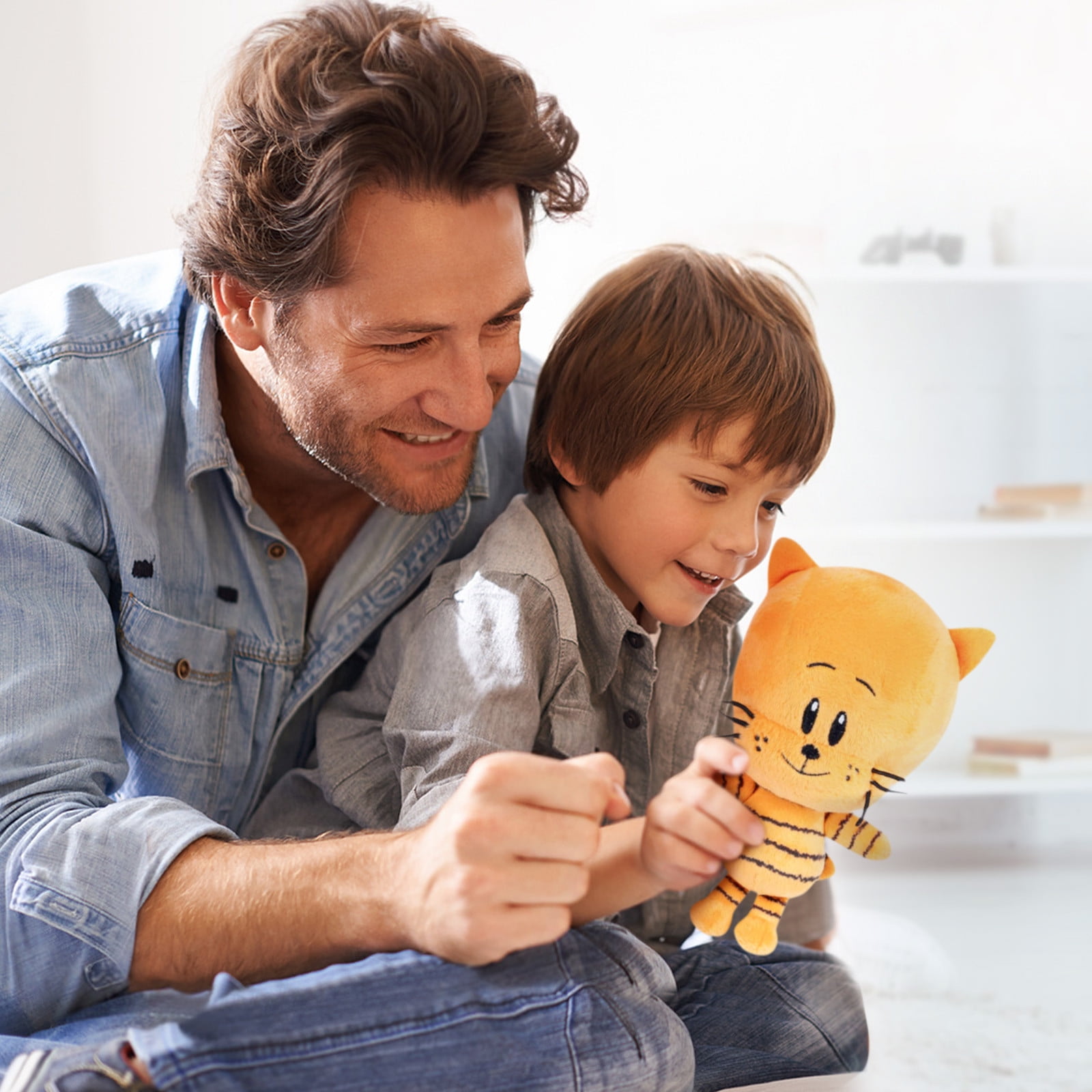 Kids Toys Dog Man Plush Toy Birthday Gifts - Petey The Cat Dog Man ...