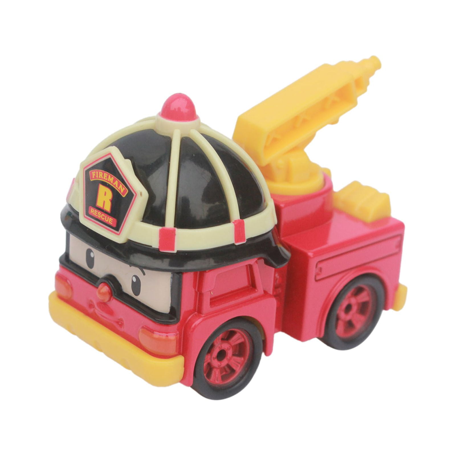 Kids Toys Robot Poli Anime Metal Action Figure Cartoon Car Toy for Boys ...