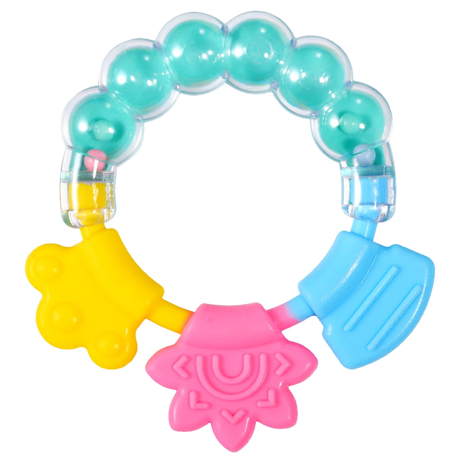 Kids Toys Silicone Baby Teethers,Baby Teething Toys Soothe Massage Gums ...