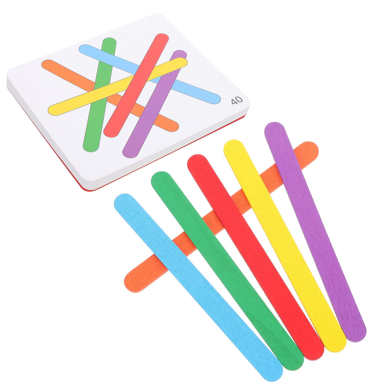 Kids Toys Toddler Fine Motor Games Sensory Pick up Sticks Logic Other ...