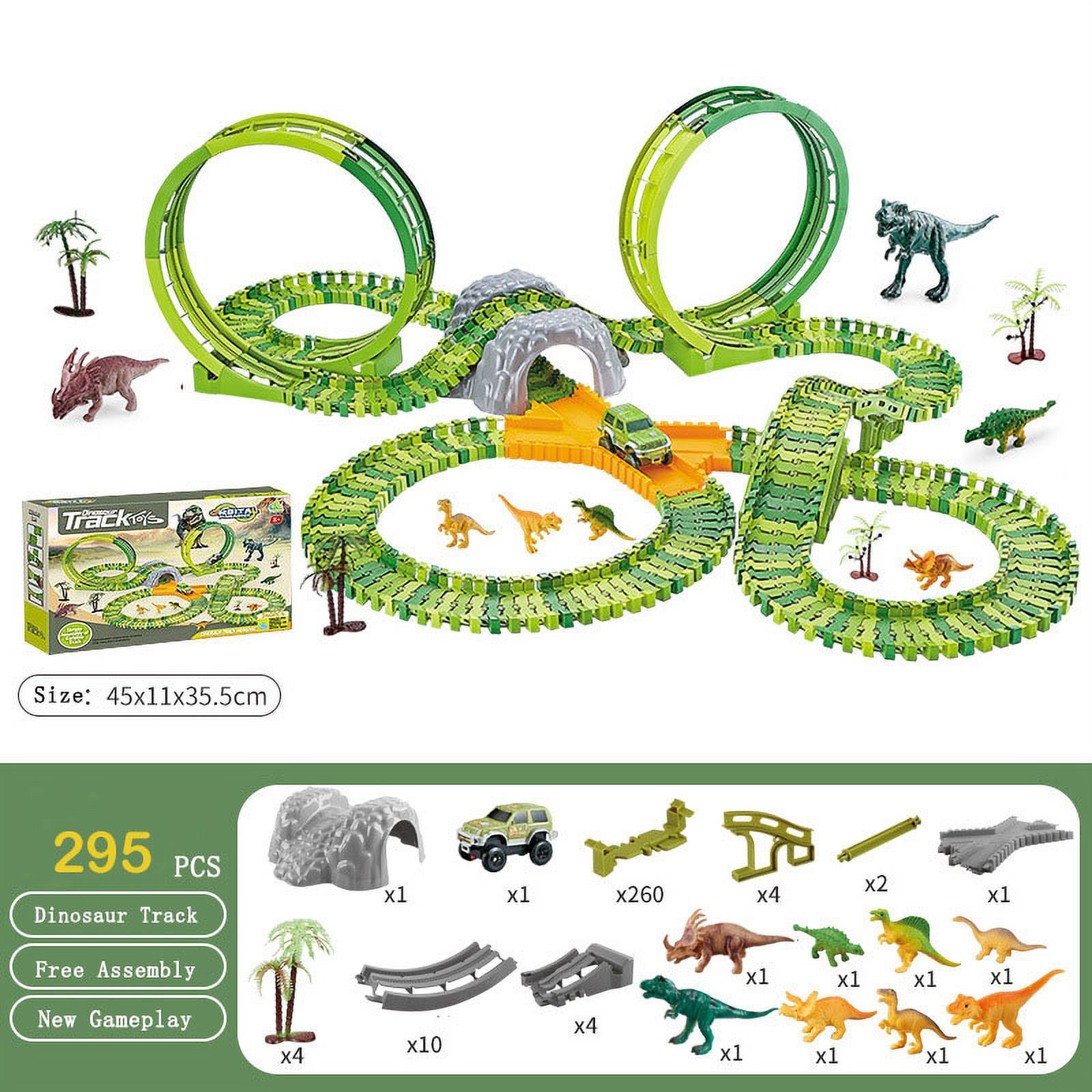 Kids Toys Train Dinosaur Toys, Dinosaur Train Toys Race Track Set ...