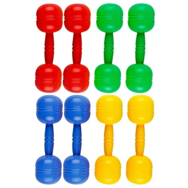 Rushawy Kids Dumbbell Set for Early Development Kids Barbells Pretend ...