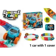 2 Magical Twister Flexible Glow In the Dark Race Car Track Emergency ...