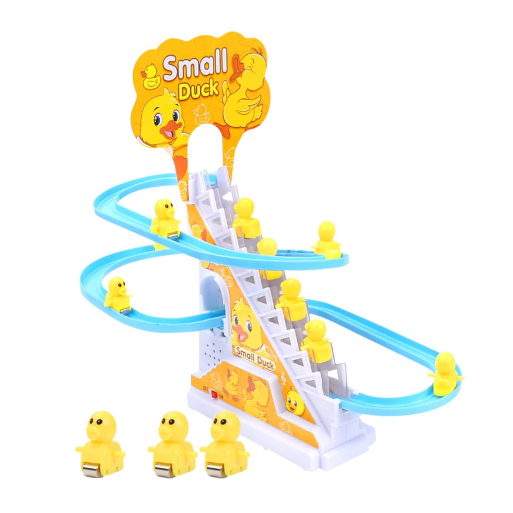 Kids Track Stair Duck Climb Roller Coaster Stairs Climbing Toddlers ...
