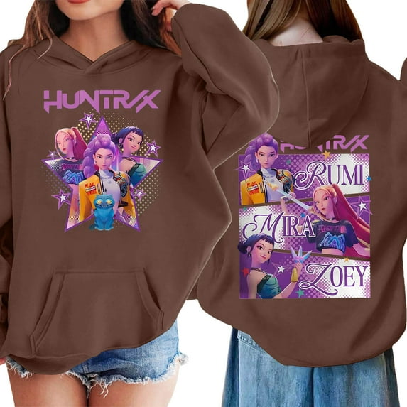 Kids Tracksuit Full 2 Piece Boys Girls Oversized Outfit Long Sleeve Hoodie Sweatshirts And Loose ...