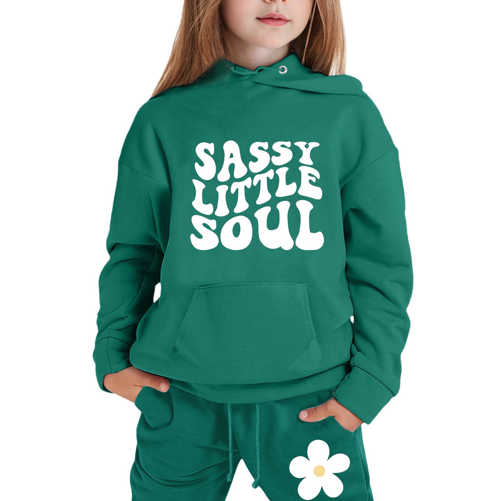 Kids Tracksuits 2 Piece Children Casual Letter Printed Long Sleeve ...