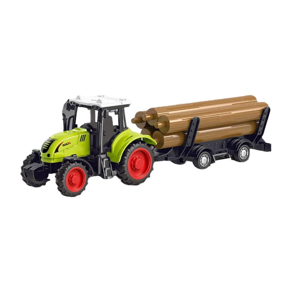 Kids Tractor Toy with Flarebox Wagon Set, Tractor Toys for Kids ...