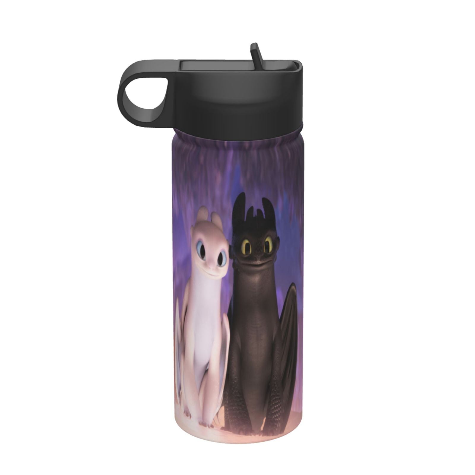 Kids How To Train Your Dragon Toothless Water Bottle Vacuum Insulated ...