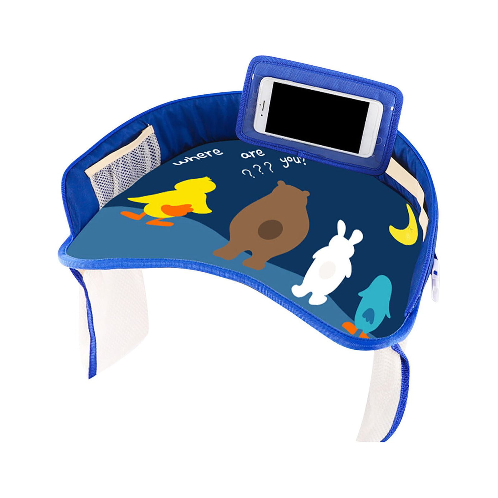 Kids Travel Tray , Car Seat Lap for Food & Play Activity, Carseat Table ...