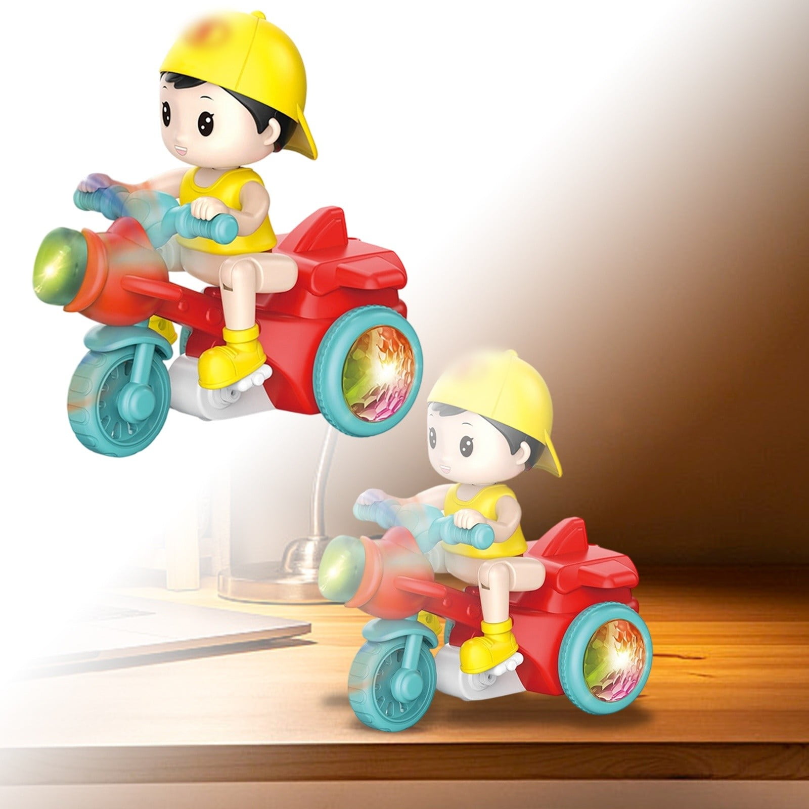 Kids Trike Motorcycle Three Wheel Toy Adventure Vehicle For Boys And ...