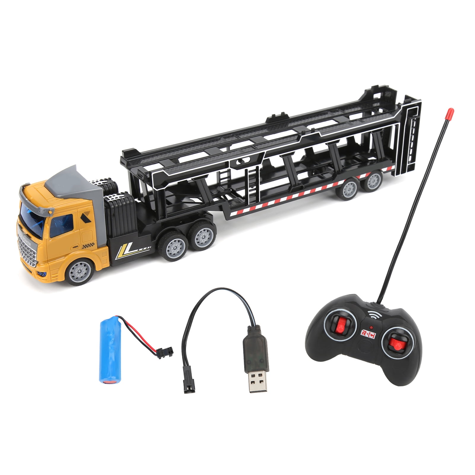 Kids Truck Toy Model 1:48 Alloy Truck Vehicle Simulation Transporter ...