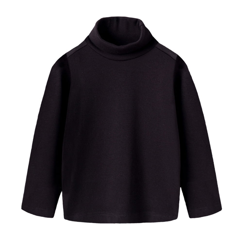 Ardorlove Kids Turtleneck T-Shirt Pullover Children's Boys Girls Basic ...