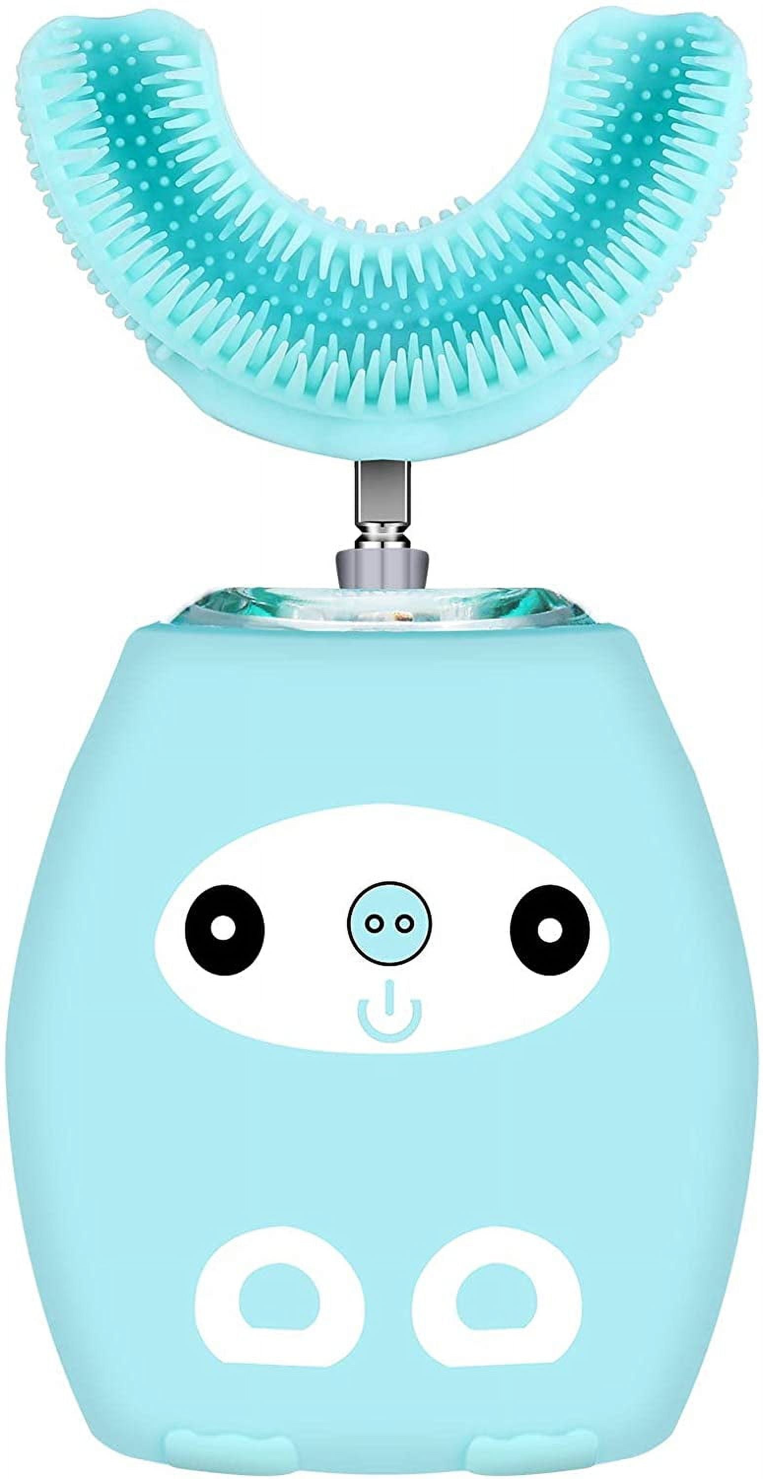 Kids U Shaped Electric Toothbrush, Automatic Timer, 3 Cleaning Modes ...