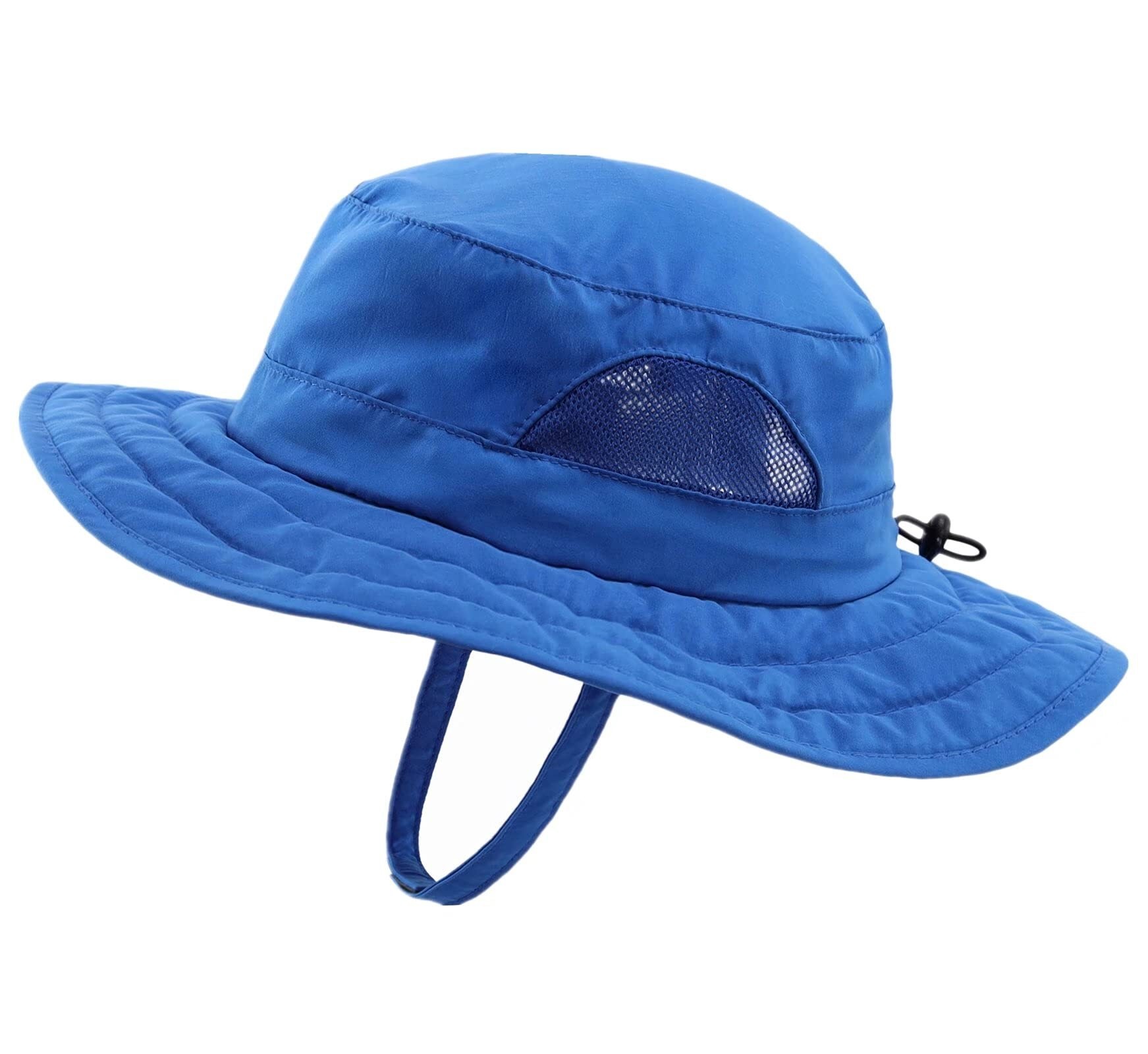Kids UPF 50+ Bucket Sun Hat UV Sun Protection Hats Wide Brim Summer ...