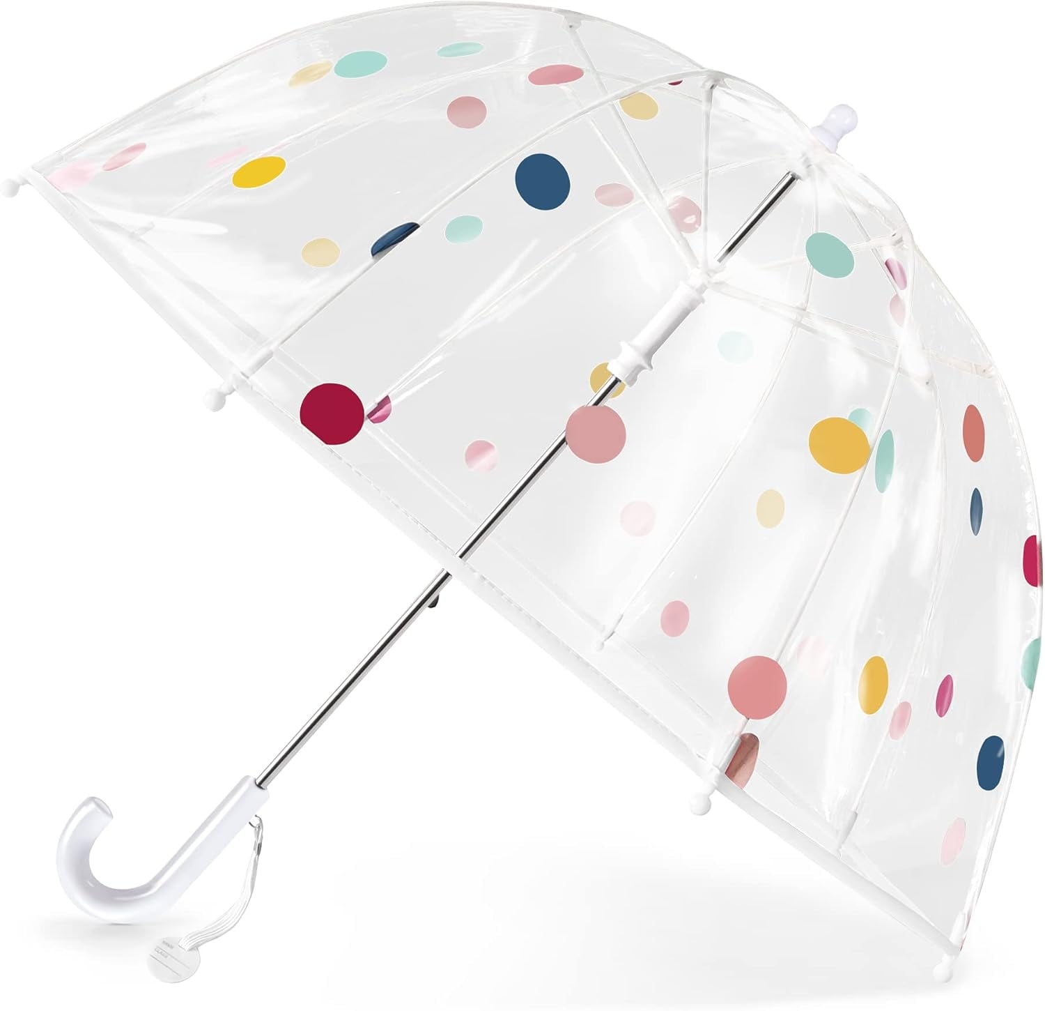 Kids Umbrella Clear Bubble Umbrellas for Rain,Safety Dome Windproof ...