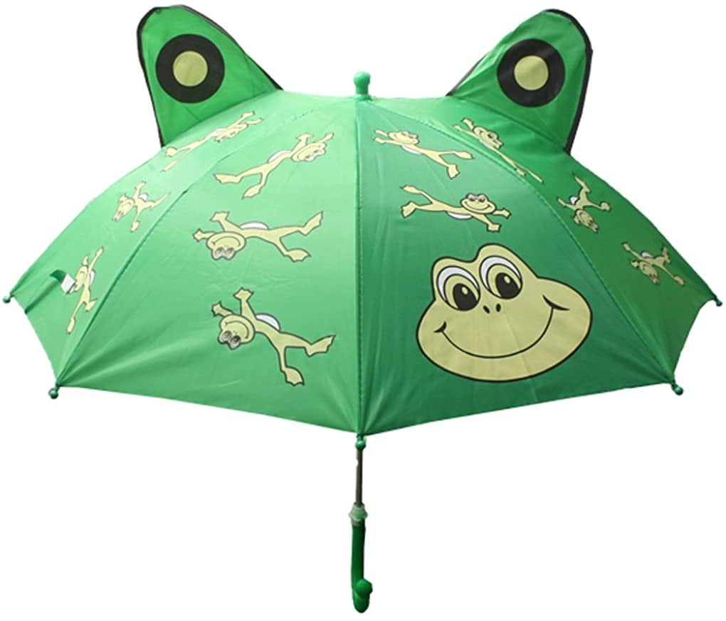 Kids Umbrella w a Whistle Sun Rain Protection Windproof- Frog Bee Cat ...