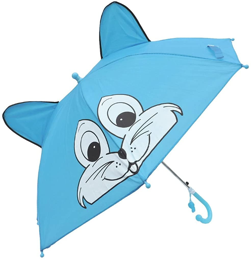 Kids Umbrella w a Whistle Sun Rain Protection Windproof- Frog Bee Cat ...