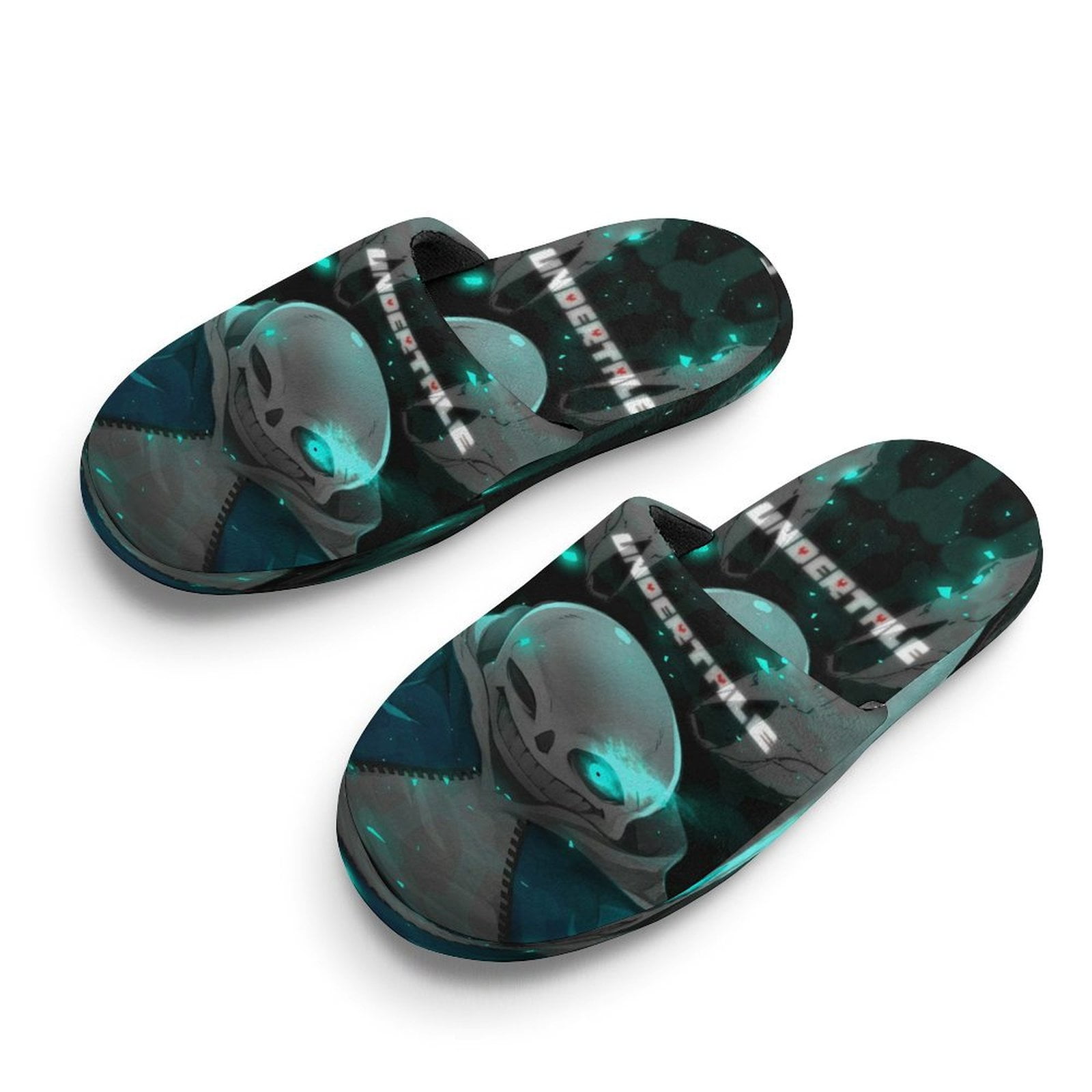 Kids Undertale Sans Cotton Slippers Boys Girls Indoor Outdoor House ...