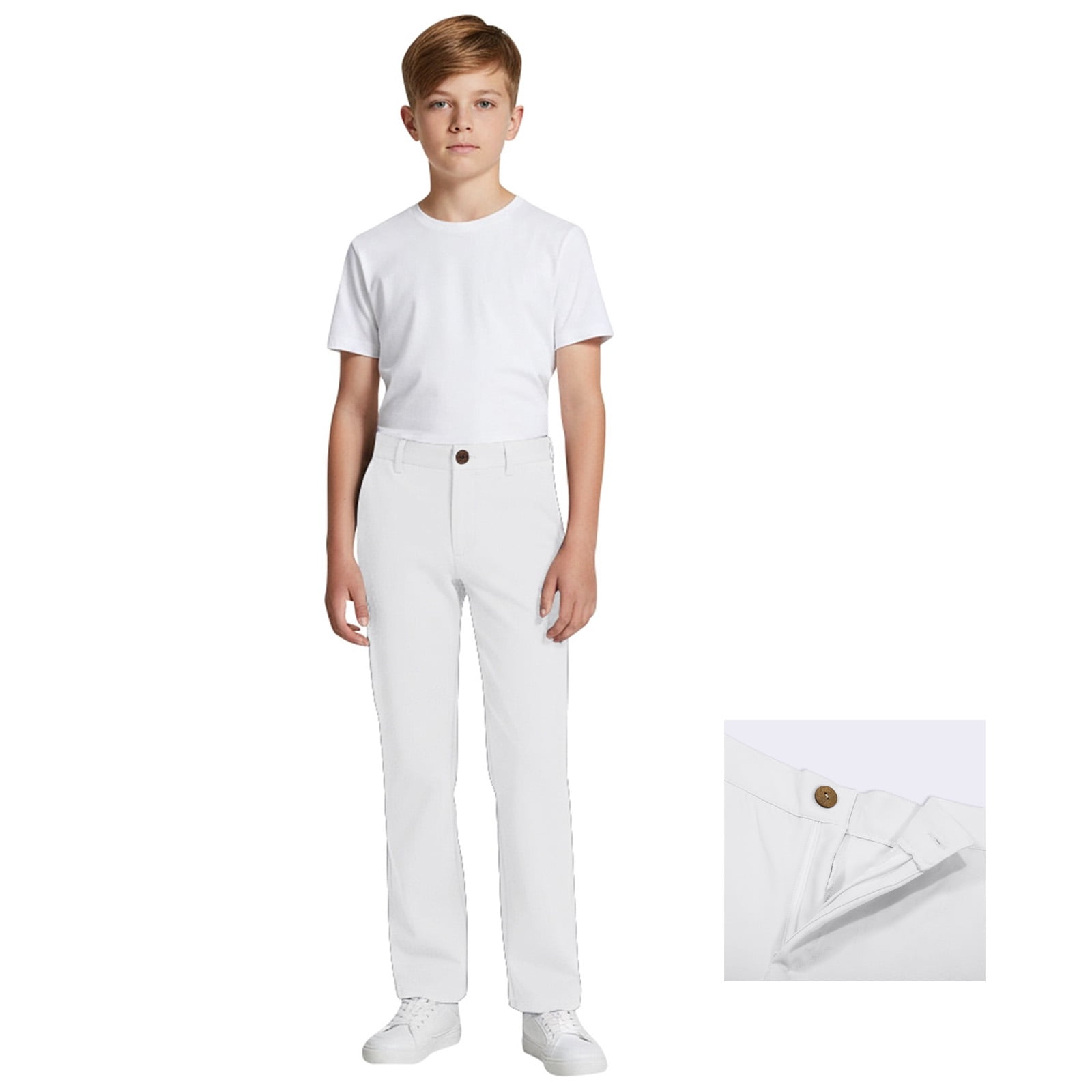 Stunning White Pants For Boys Photos