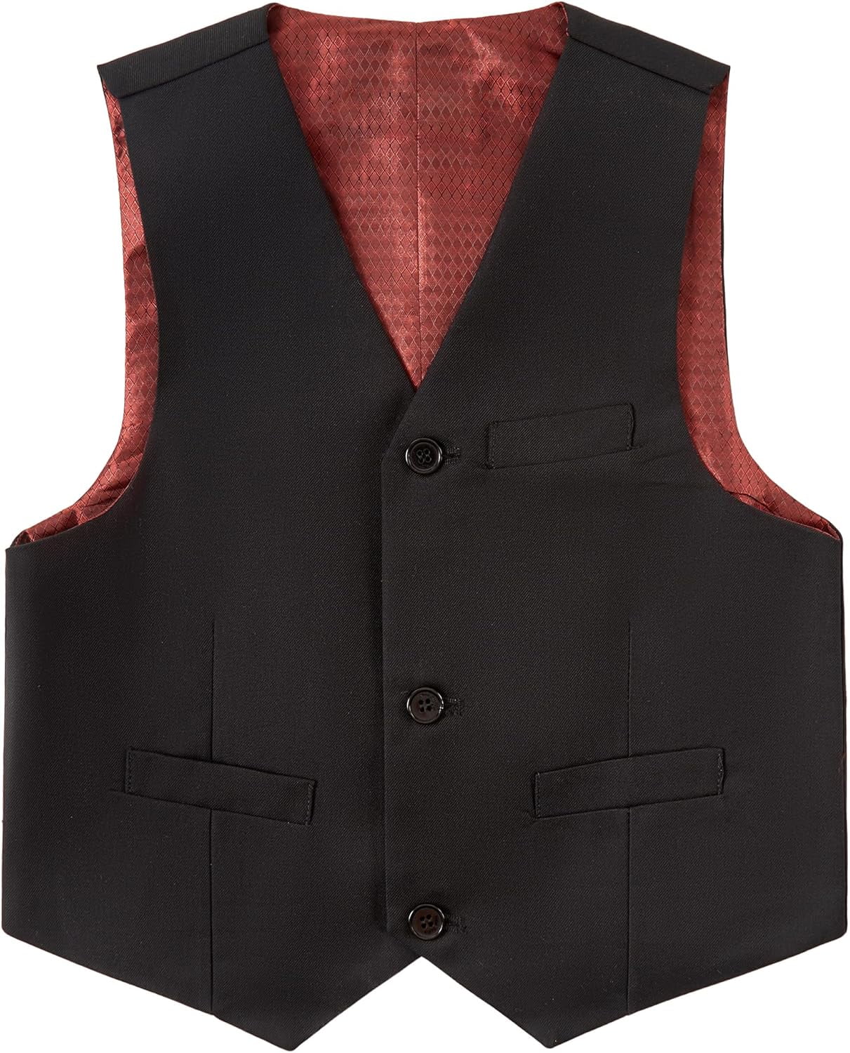 Kids Vest for Boys 3 Button Formal Suit Vest - Walmart.com